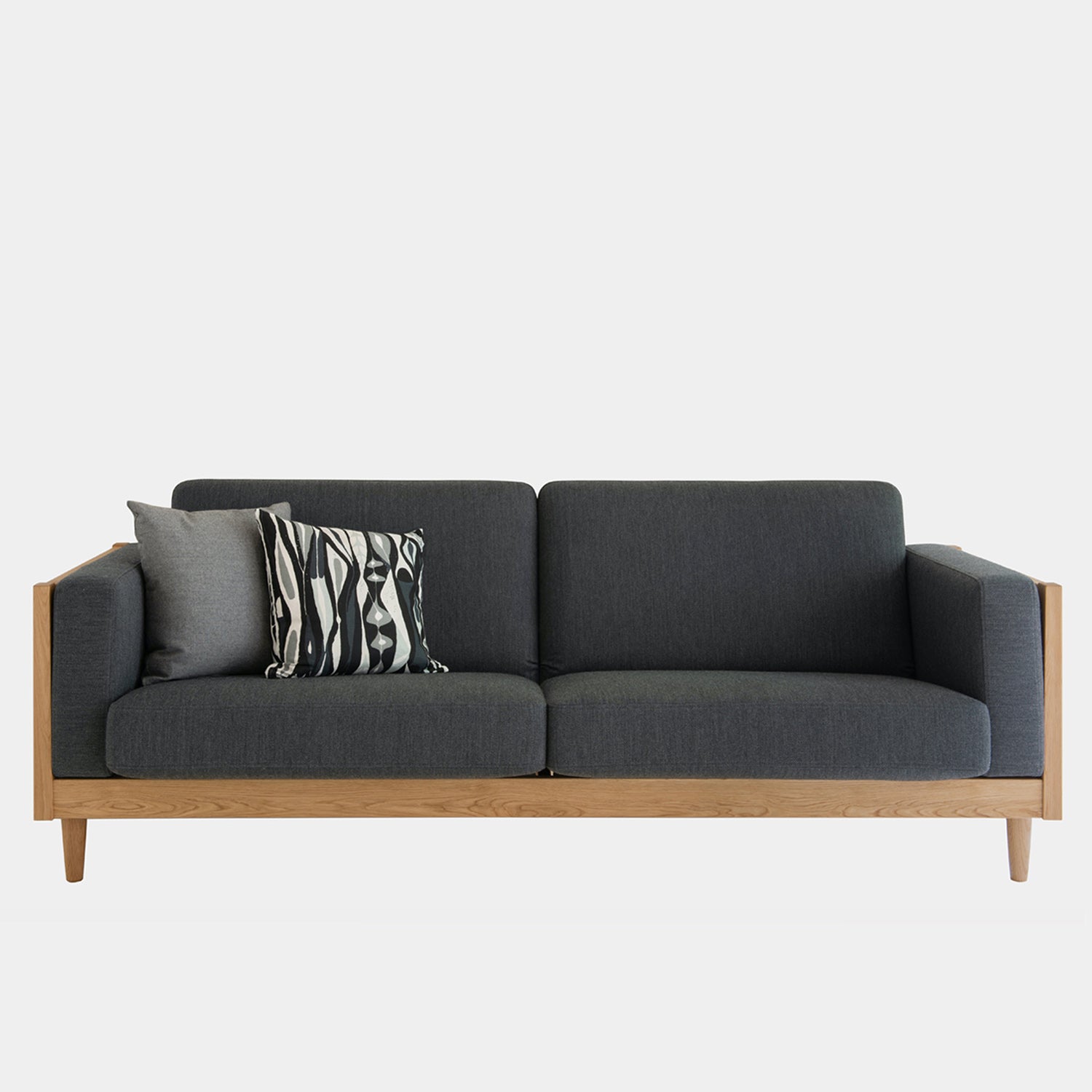 Wood Frame Sofa Classic L