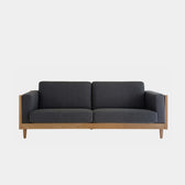Wood Frame Sofa Classic L